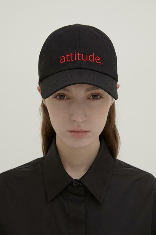 Attitude cap red [WOMEN] - HAGO(하고)