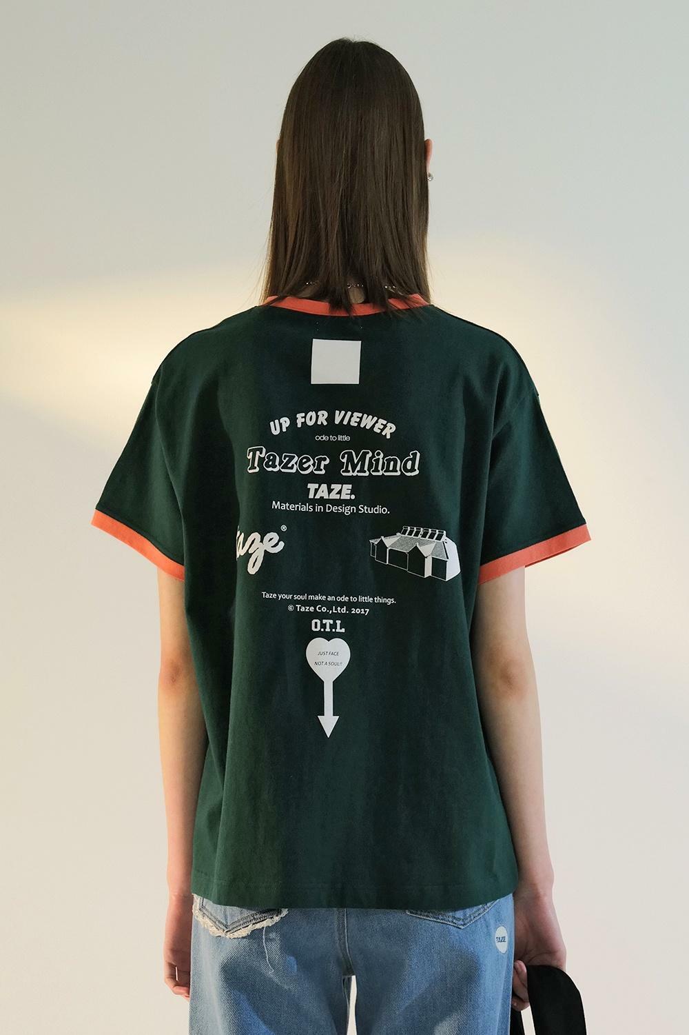 Tazer Viewer Tee (Green) - HAGO(하고)