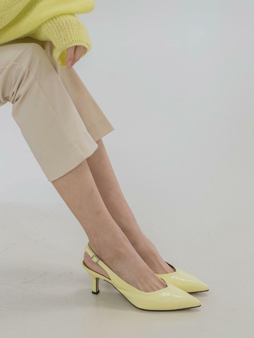 Sling Back_Marja La8105_6cm(7color) - HAGO(하고)