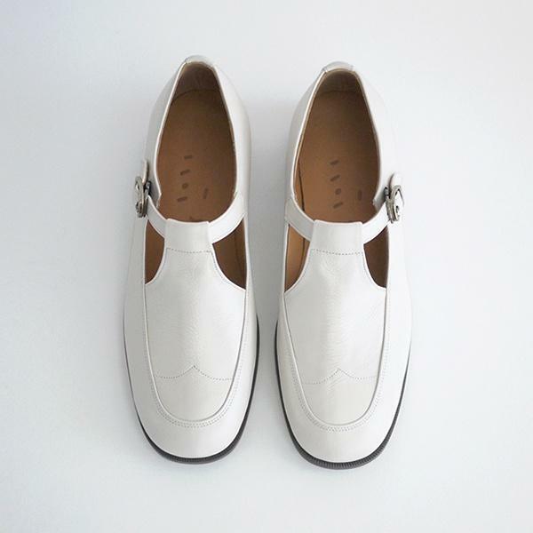 Apron Toe Mary Jane shoes . Vanilla - 하고