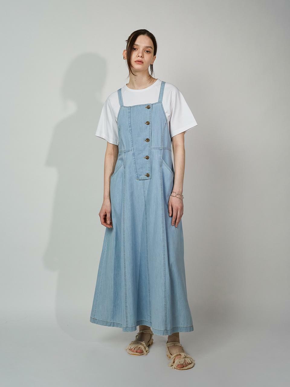 NEW VANILLA WRAP BUTTON OPS_LIGHT INDIGO - 하고