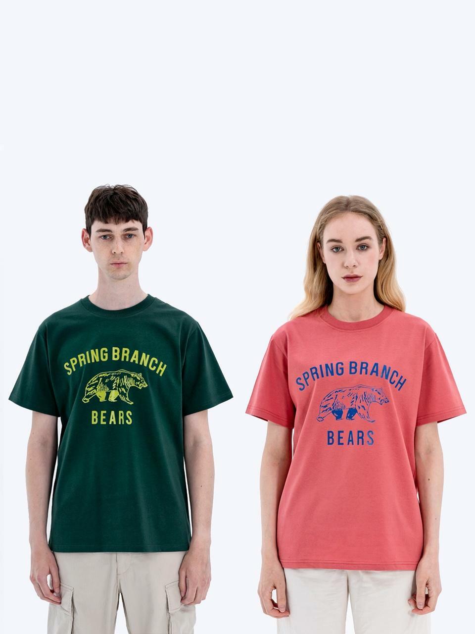 NTV-SPRING BRANCH BEARS SHORT SLEEVE - 하고