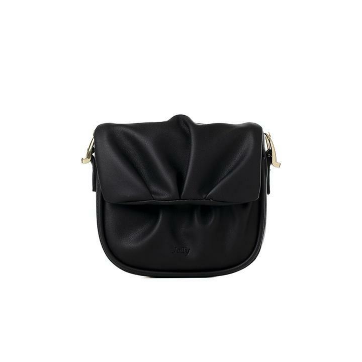mandu bag (black) - J0010BK - 하고