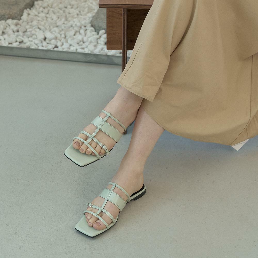 String Mules_LightGreen - HAGO(하고)