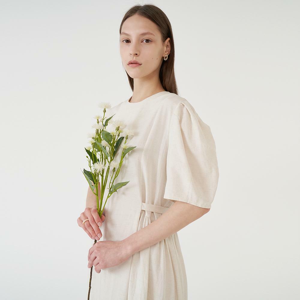 PLAMM Downy Puff Half Ops_Beige - HAGO(하고)