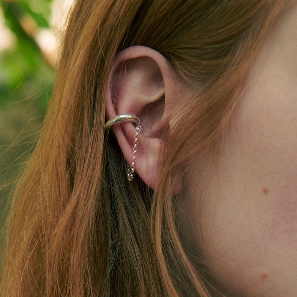 basis chain earcuff - HAGO(하고)
