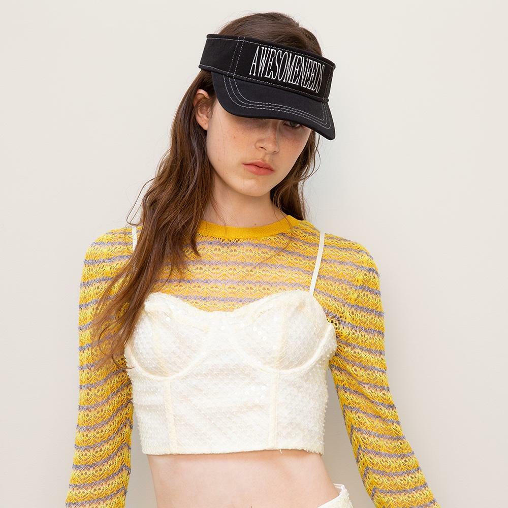 BASIC SUN VISOR_BLACK - 하고