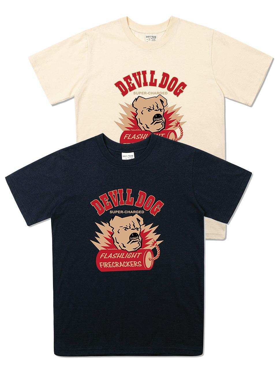 NTV-DEVIL DOG SCFF SHORT SLEEVE - HAGO(하고)