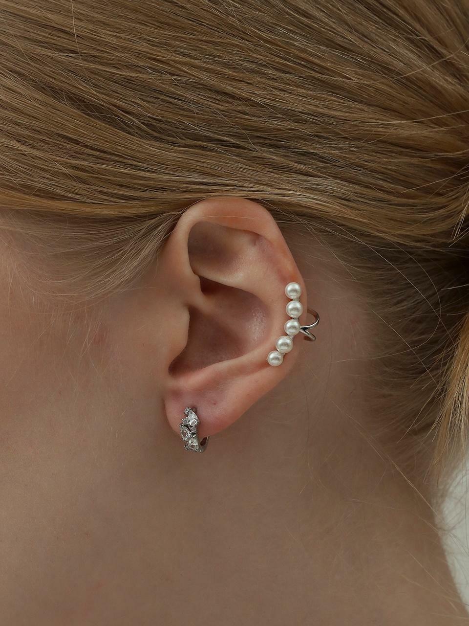 [Silver925] Holyrood Line Ear cuff - HAGO(하고)