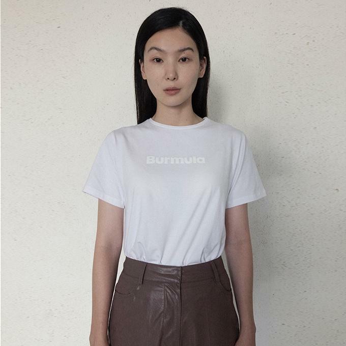 BASIC LOGO T-SHIRT (WHITE/IVORY) - HAGO(하고)