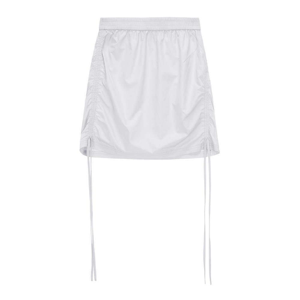 SIDE STRING MINI SKIRT IN LIGHT GREY - HAGO(하고)
