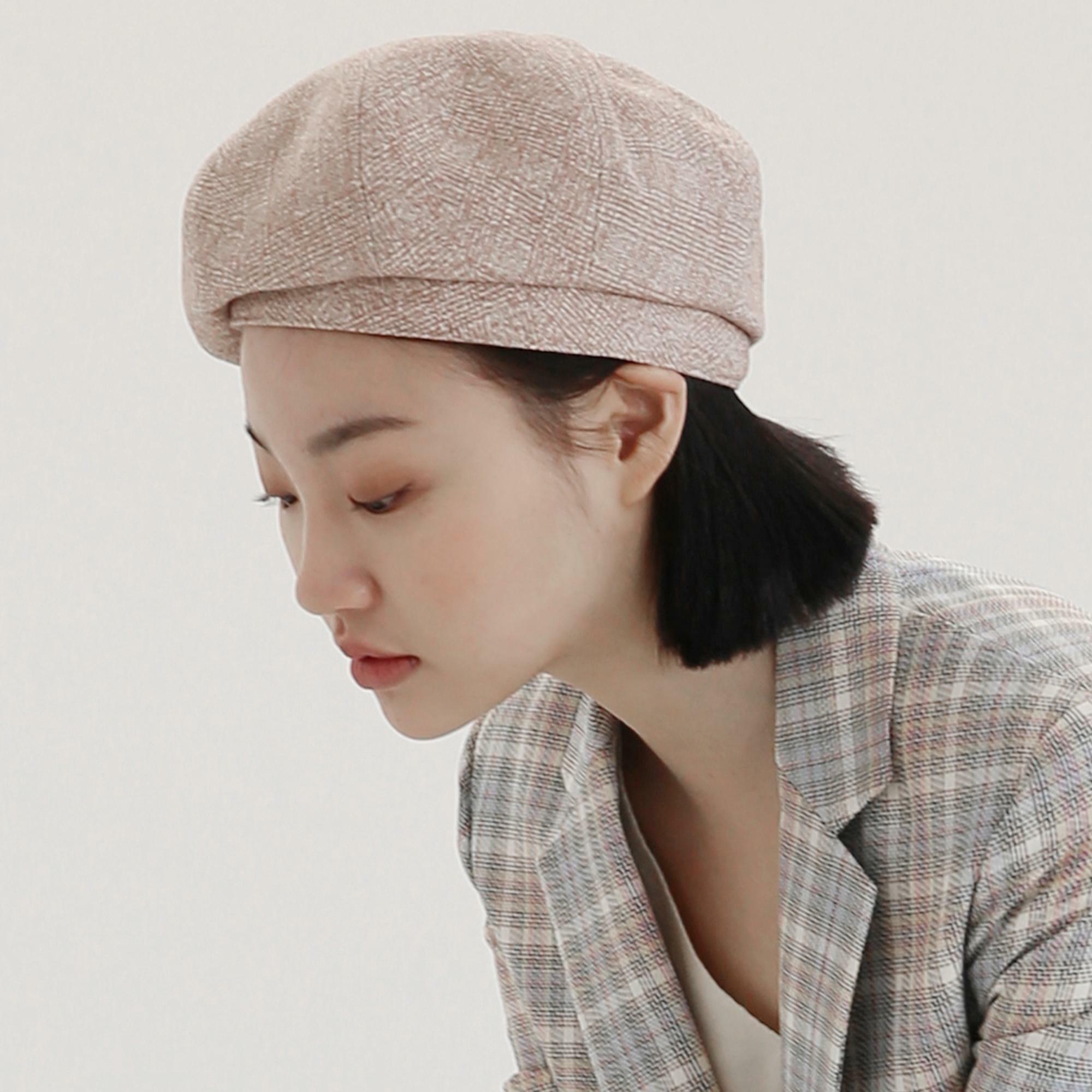 BREAD BERET / COTTON HB / BEIGE - HAGO(하고)