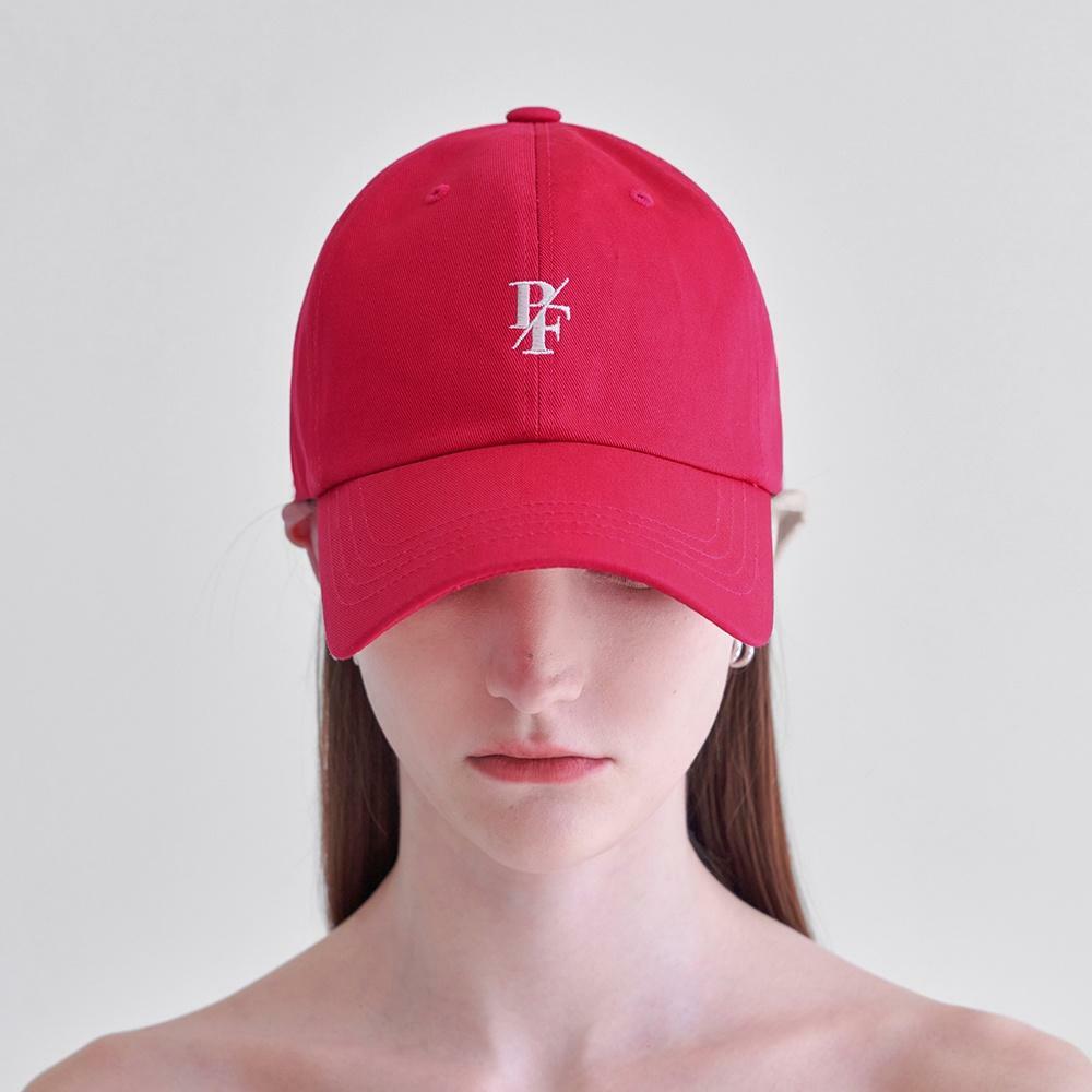 Basic Logo Ball Cap CherryRed - HAGO(하고)