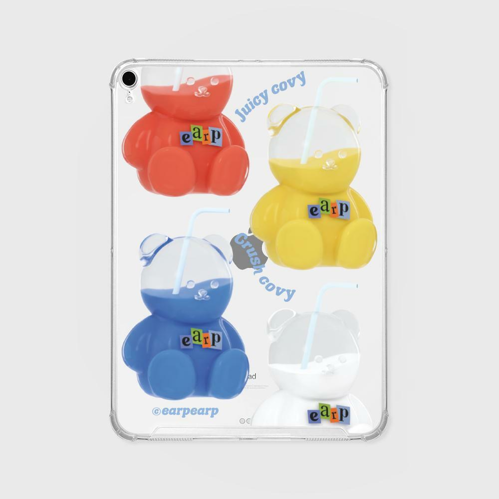 JUICY COVY PATTERN(아이패드-클리어하드) - HAGO(하고)