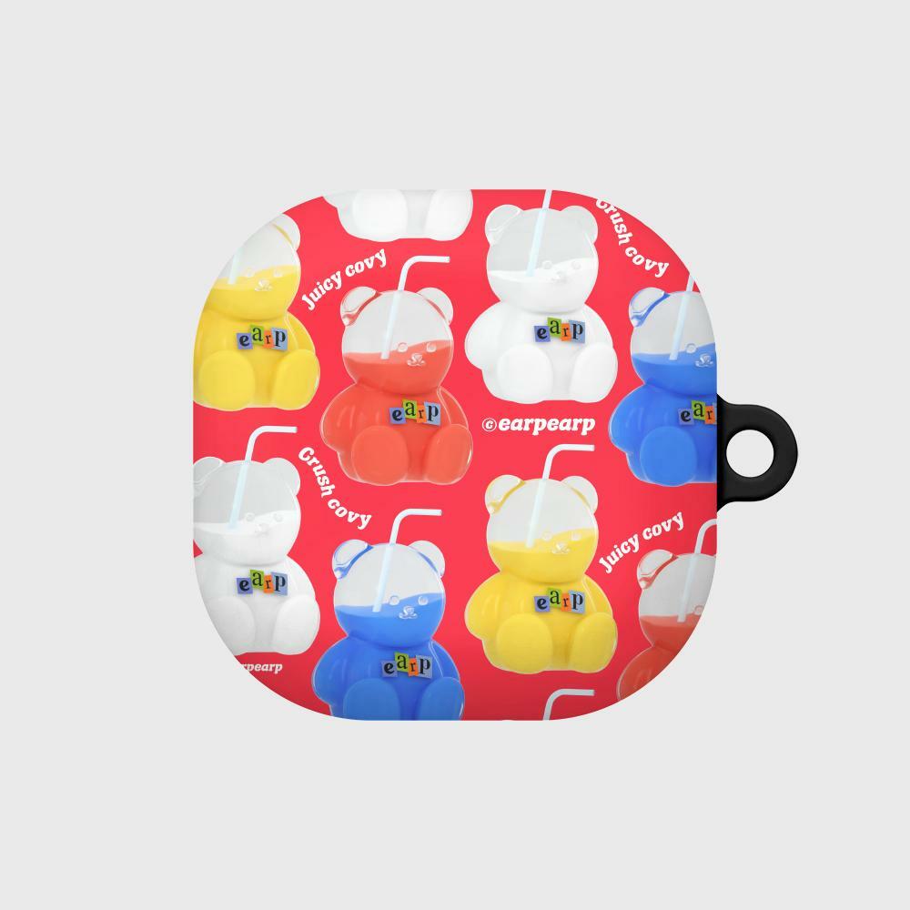 JUICY COVY PATTERN-RED(버즈-하드) - HAGO(하고)