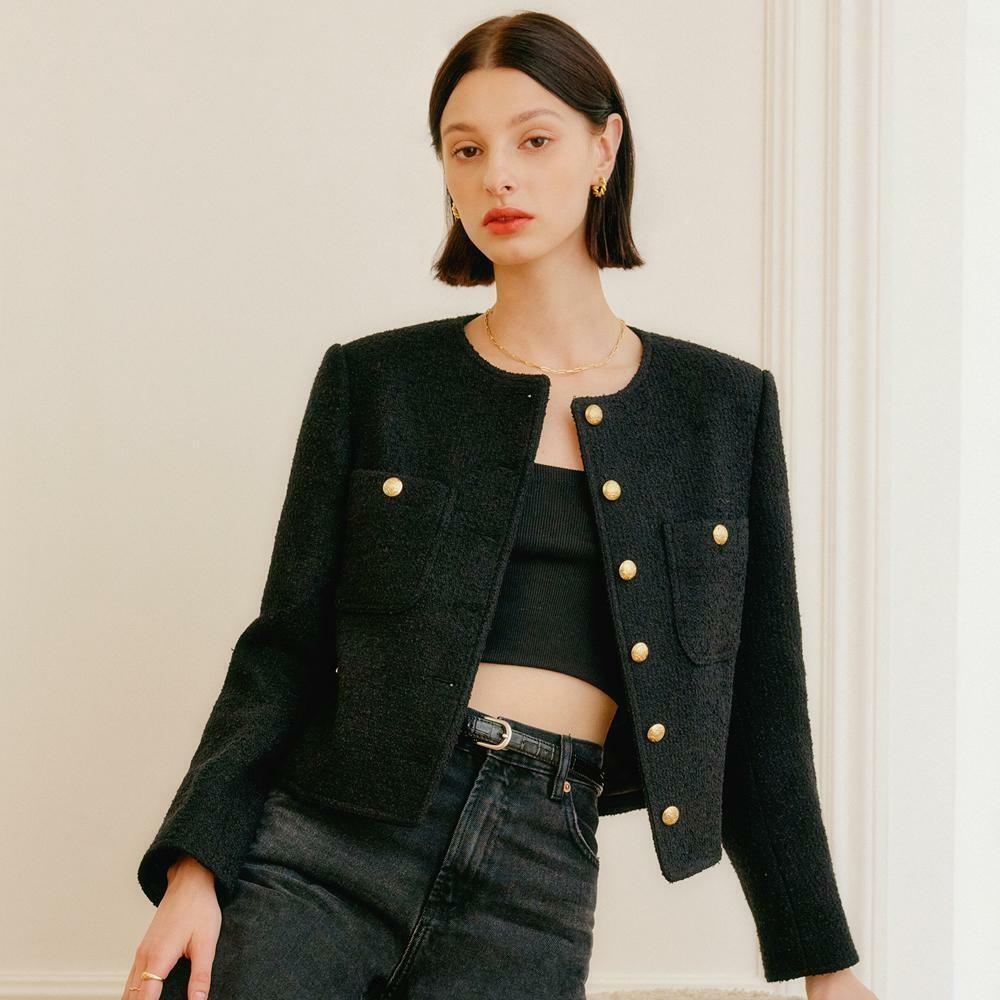[남지현 착용] LINA TWEED JACKET_2colors - HAGO(하고)