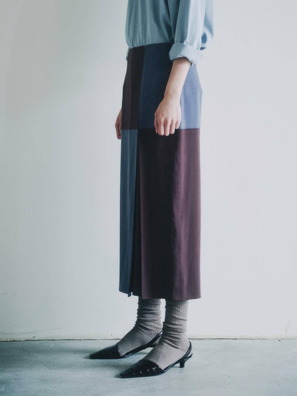 SEPIA COTTON KNEE HIGH SOCKS - 하고