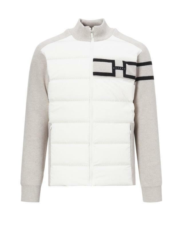 [21FW 헤지스 골프 남성]니트 하이브리드 튜브 다운 점퍼_HUSW1D793IV - 하고(HAGO)