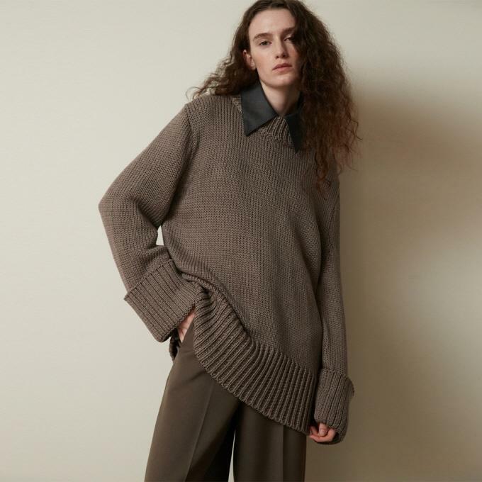 JAPANESE YARN BULKY KNIT TOP - 하고(HAGO)