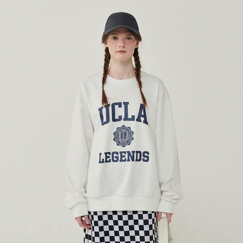 레전드 레터링 스웨트셔츠[IVORY](UY1LT9B_22) - HAGO(하고)