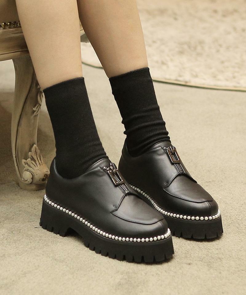 A8126 black loafer - HAGO(하고)