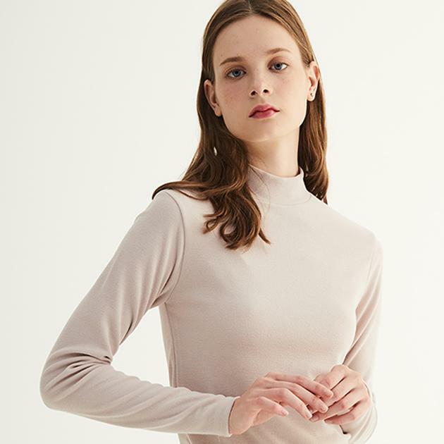 Pure Soleil Half Knit [Ash Beige] - HAGO(하고)