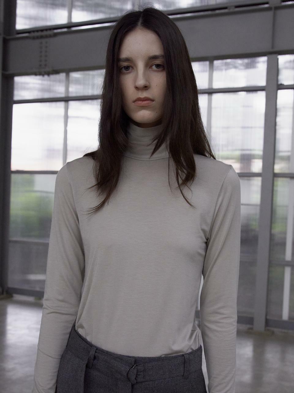 WILDE TURTLENECK (GREY) - HAGO(하고)