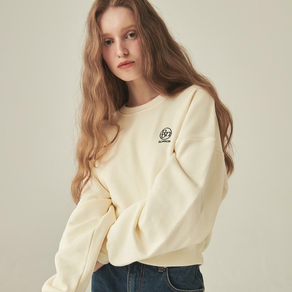 RR BASIC SWEATSHIRT IVORY - HAGO(하고)