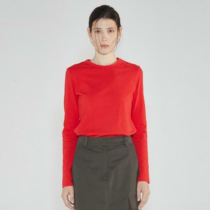 Basic Long Sleeve T-Shirt - HAGO(하고)