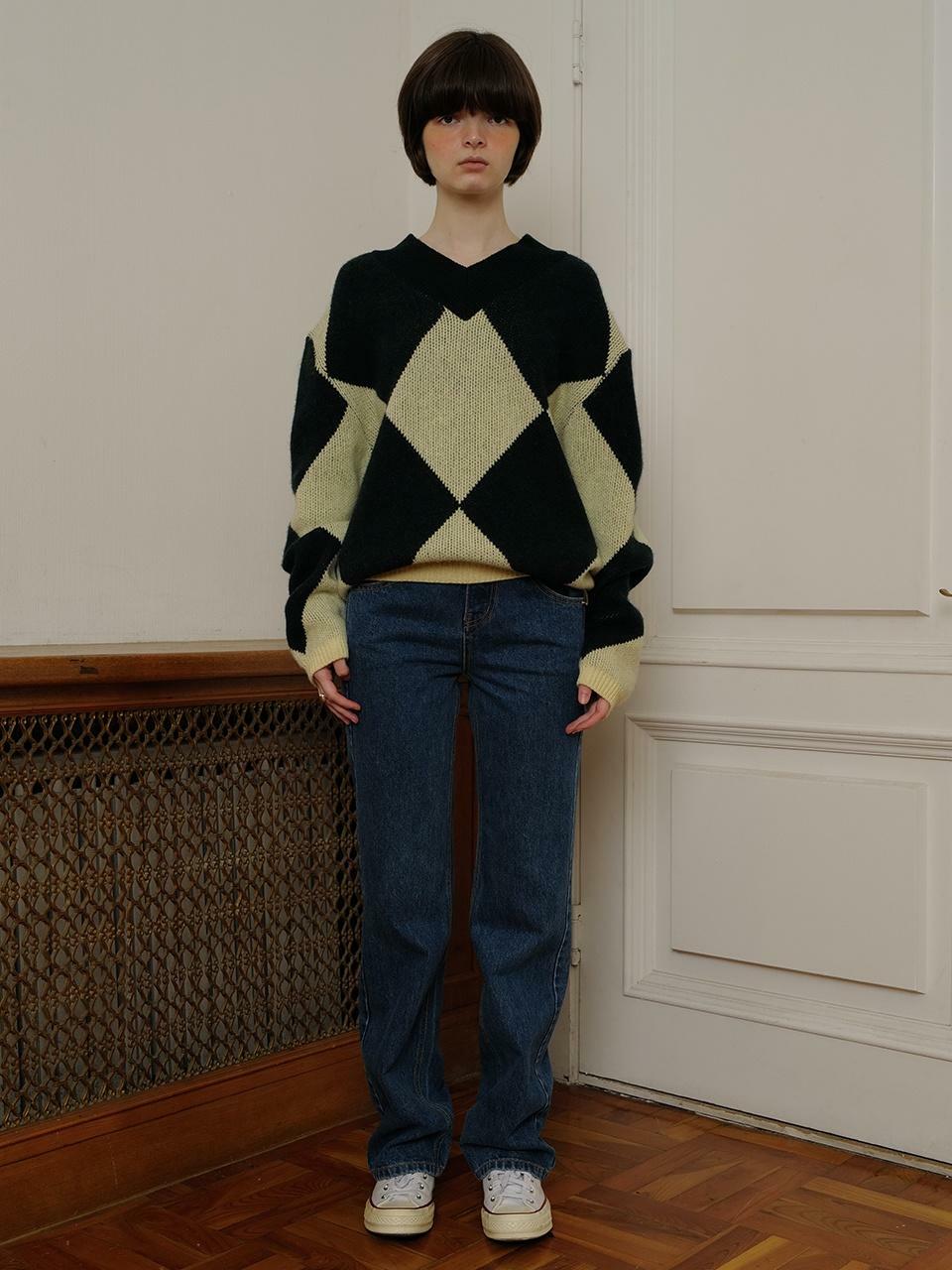 Tuft Slim Jeans (Blue) - HAGO(하고)