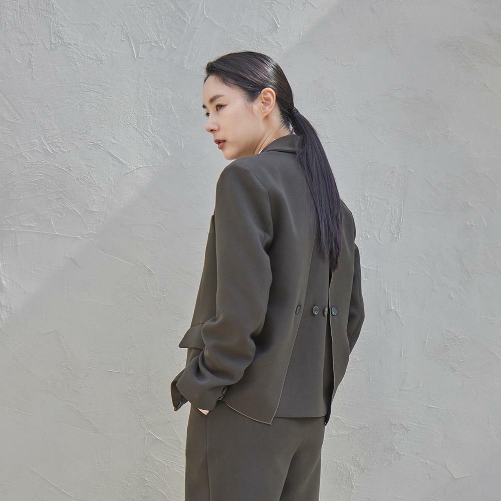 Button jacket_Khaki - HAGO(하고)