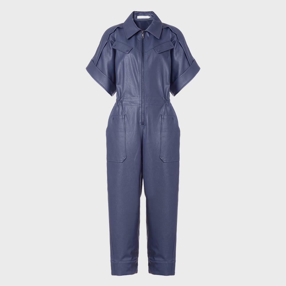 [HAGO단독판매] 에코레더 점프수트(Coatal Blue) - HAGO(하고)