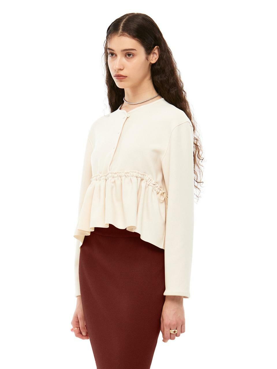 Lola Ruffled Blouse_Ivory - 하고