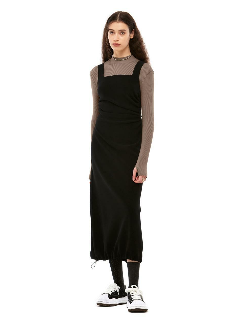 Septer Layered Dress_Black - HAGO(하고)