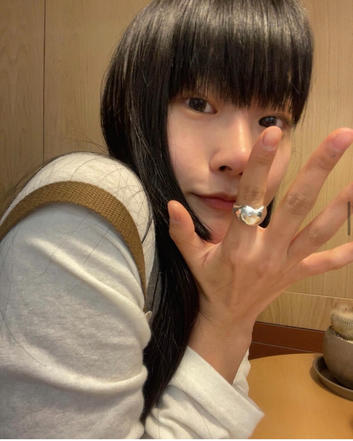 chubby heart ring - HAGO(하고)