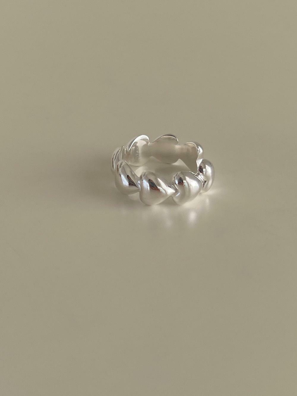 [925silver] Love story ring - HAGO(하고)