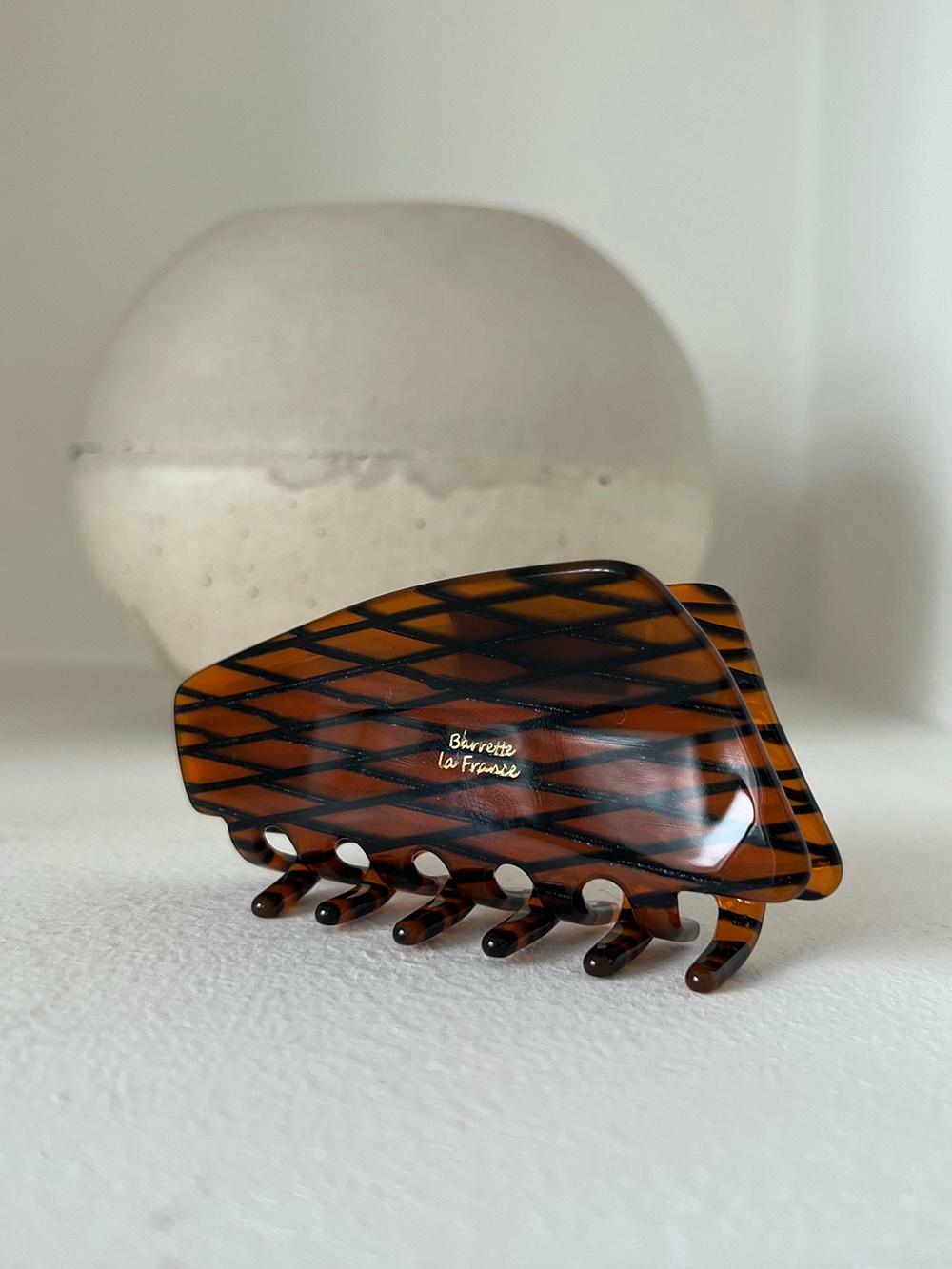 Dia pattern hair-clip - 하고(HAGO)