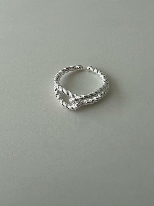 [925silver] Connect ring (silver) - HAGO(하고)