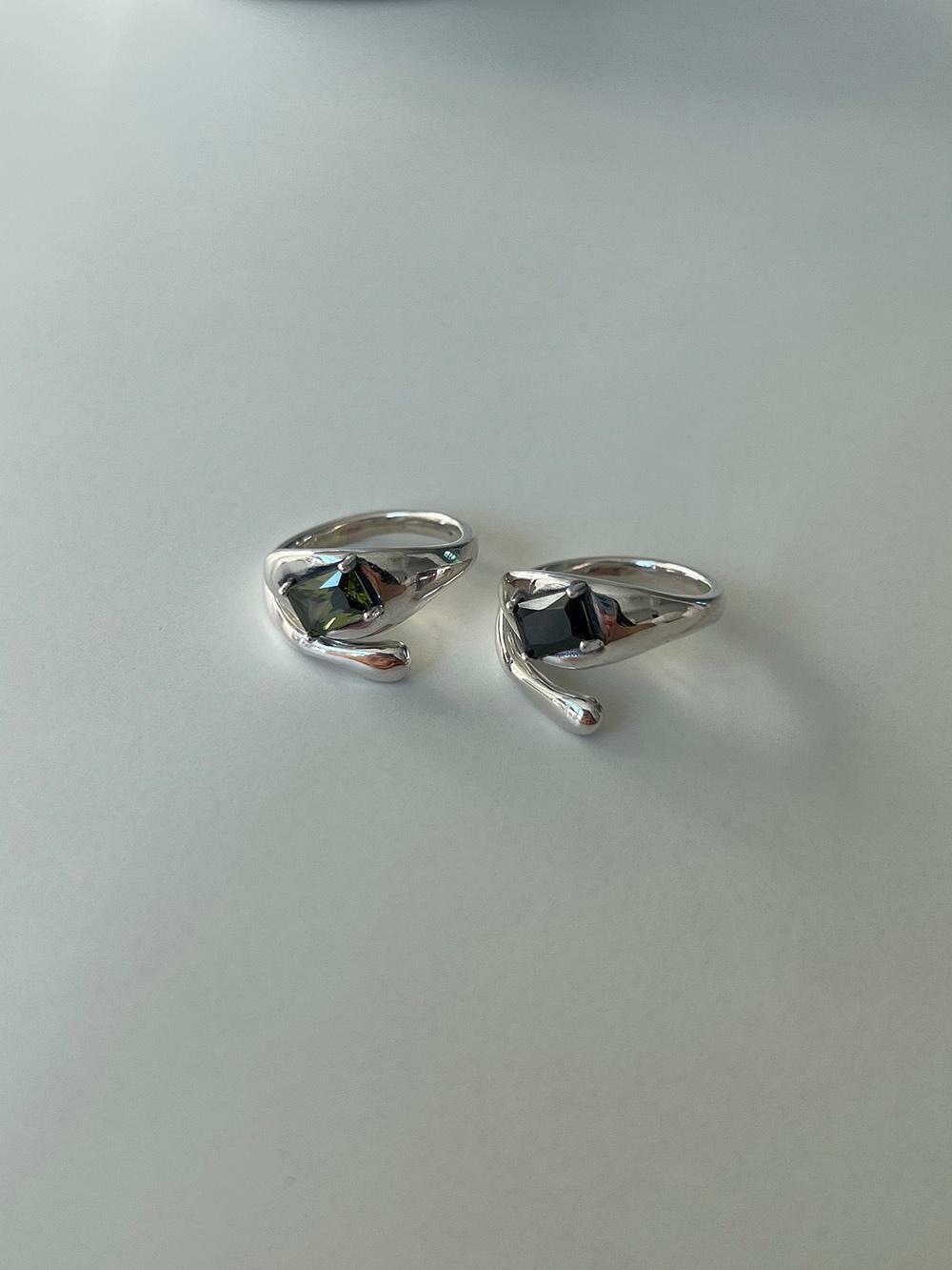 [925silver] Exculsive ring (silver) - 하고(HAGO)