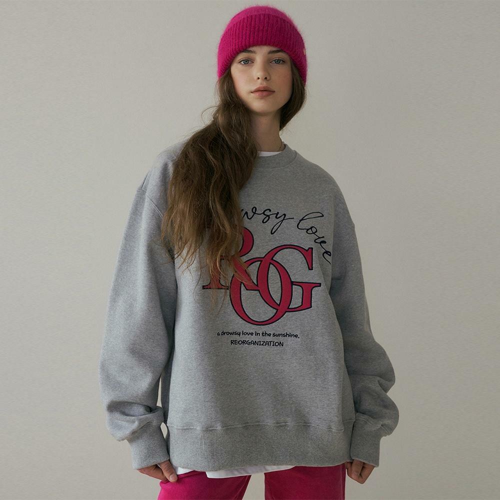 DRO ROG LOGO SWEATSHIRTS GRAY - 하고
