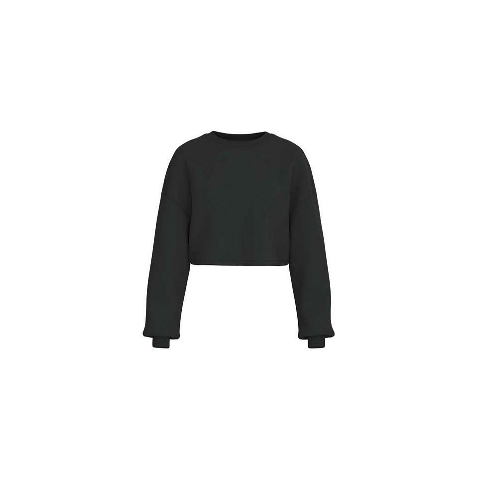 Basic Cropped Pullover [Black] - HAGO(하고)