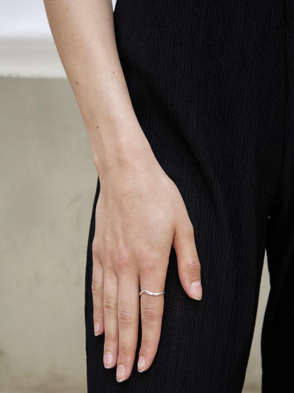 WAVE OPEN RING - HAGO(하고)