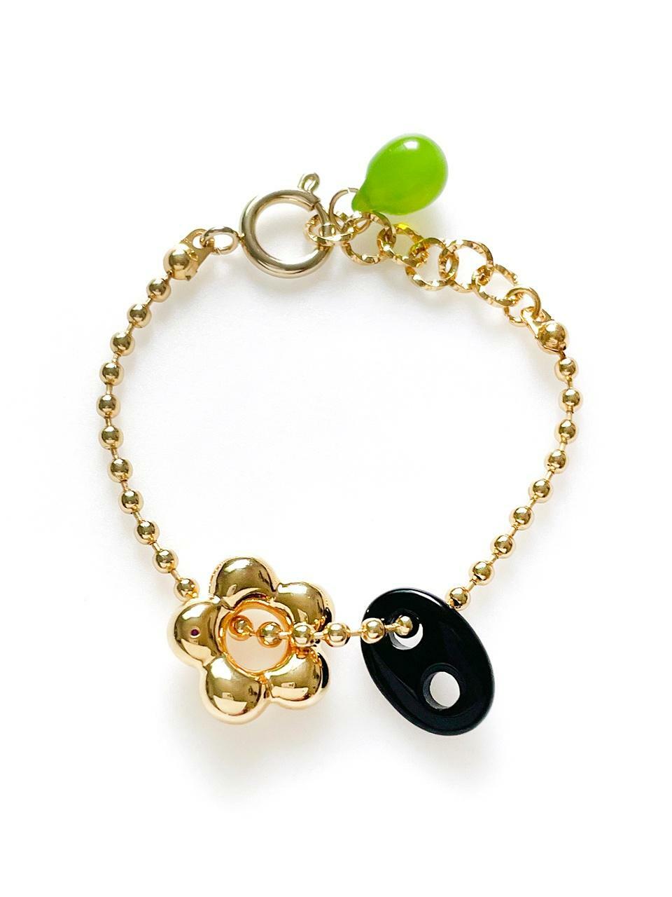 Wild Flower Ball Bracelet (2color) - HAGO(하고)