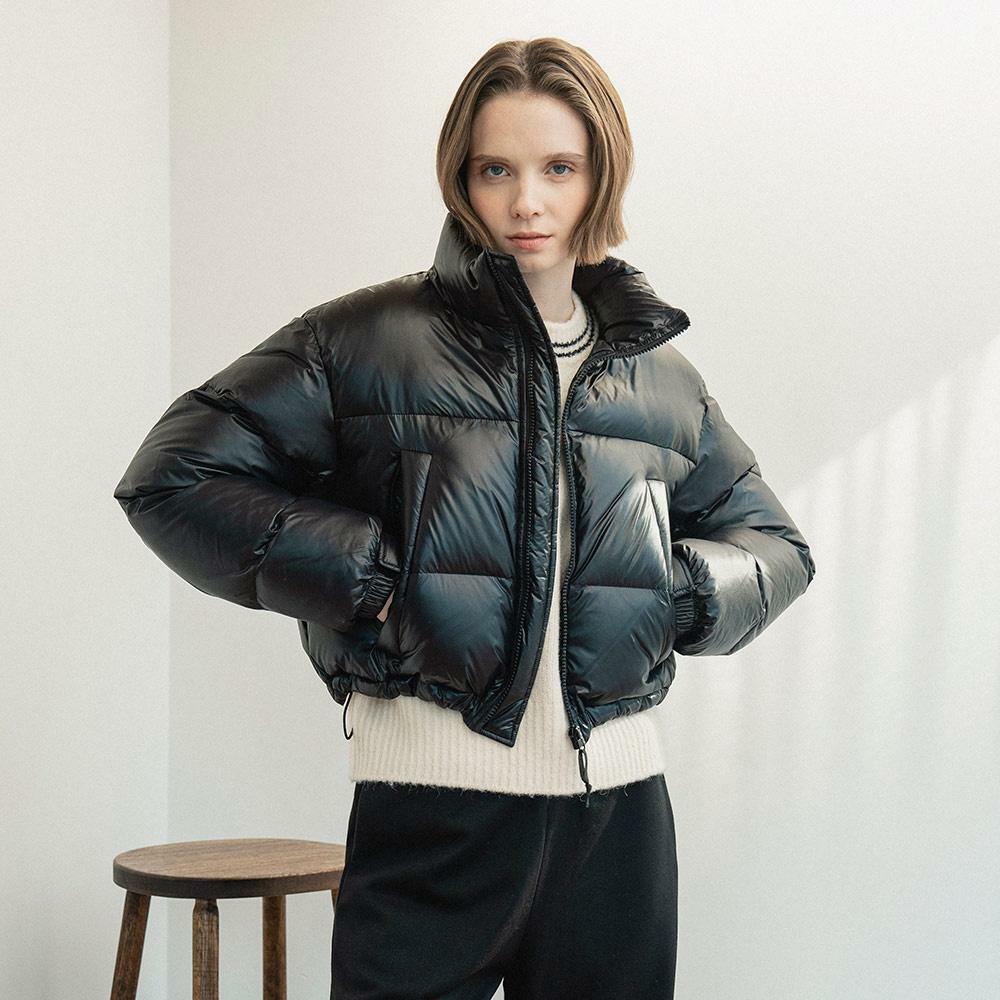 PD4103 Duckdown padding jumper_Black - HAGO(하고)