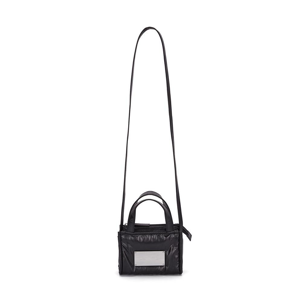 MINI PADDING TOTE BAG IN BLACK - HAGO(하고)