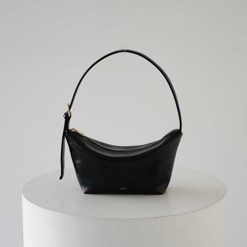 POSH BAG - BLACK ENAMEL - HAGO(하고)
