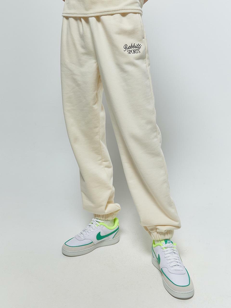 [윤은혜 착용] RB Sports Sweatpants Cream - HAGO(하고)