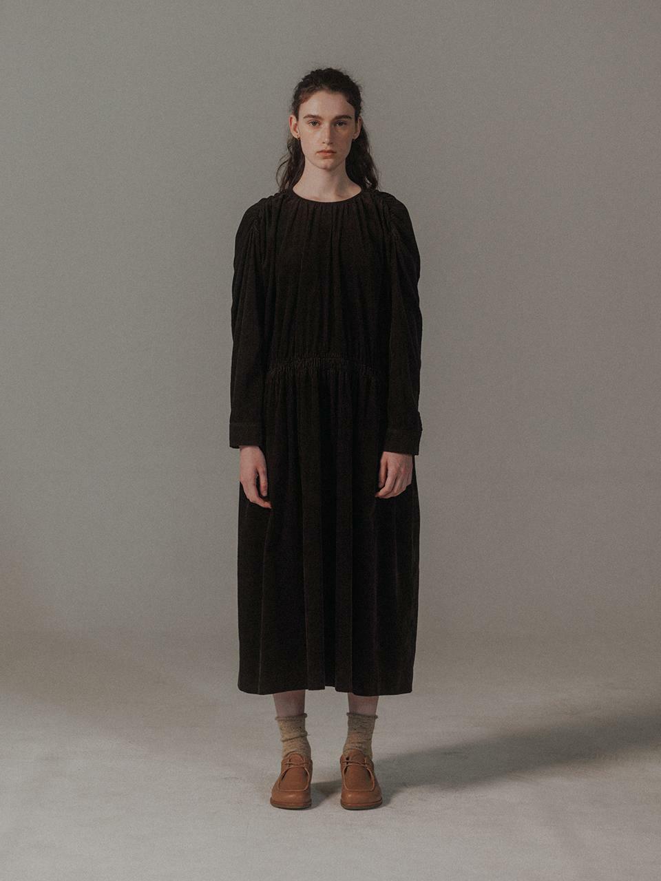 eren shirring one-piece - 하고