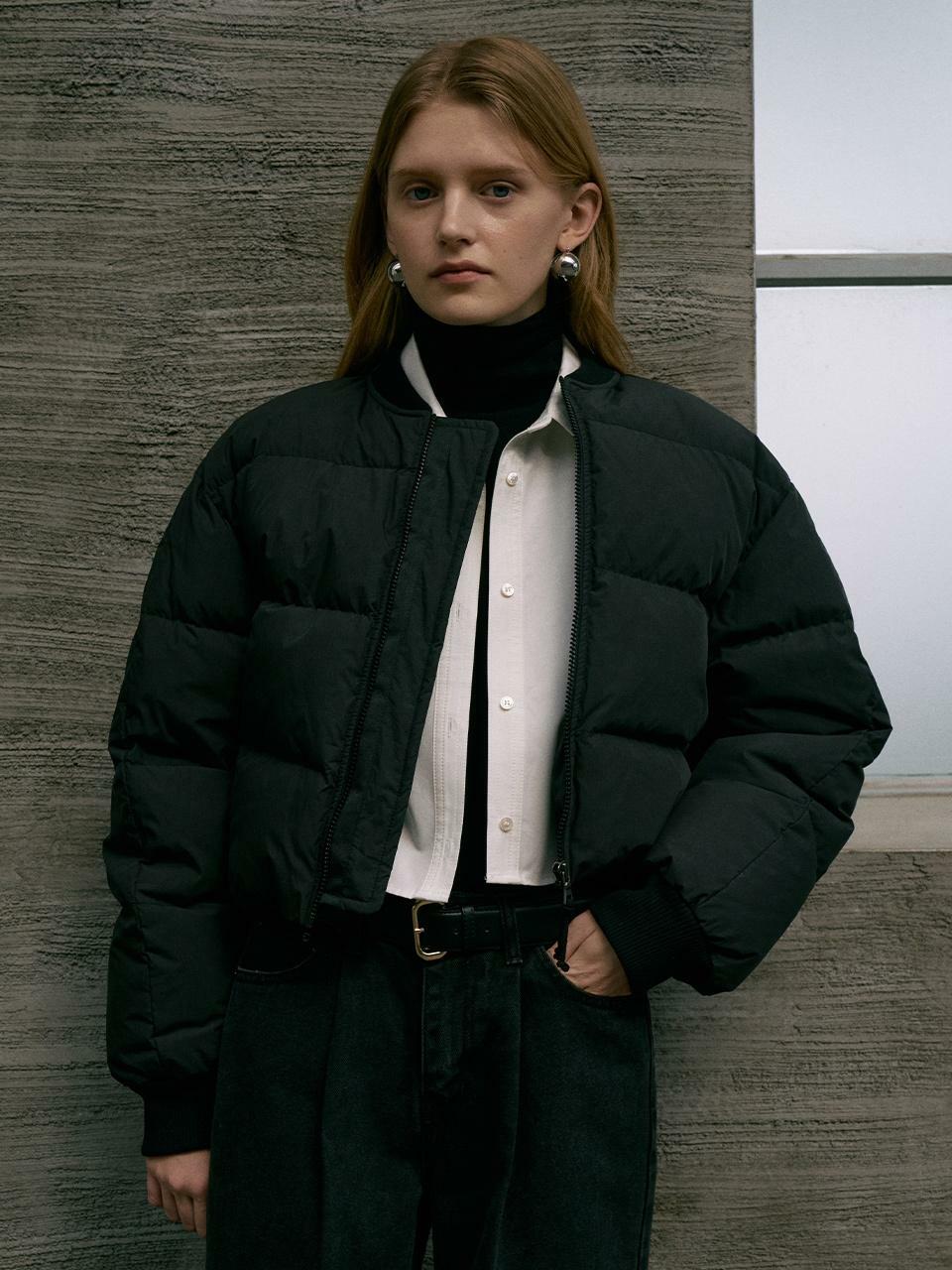 Crop Duck Down Padding - HAGO(하고)