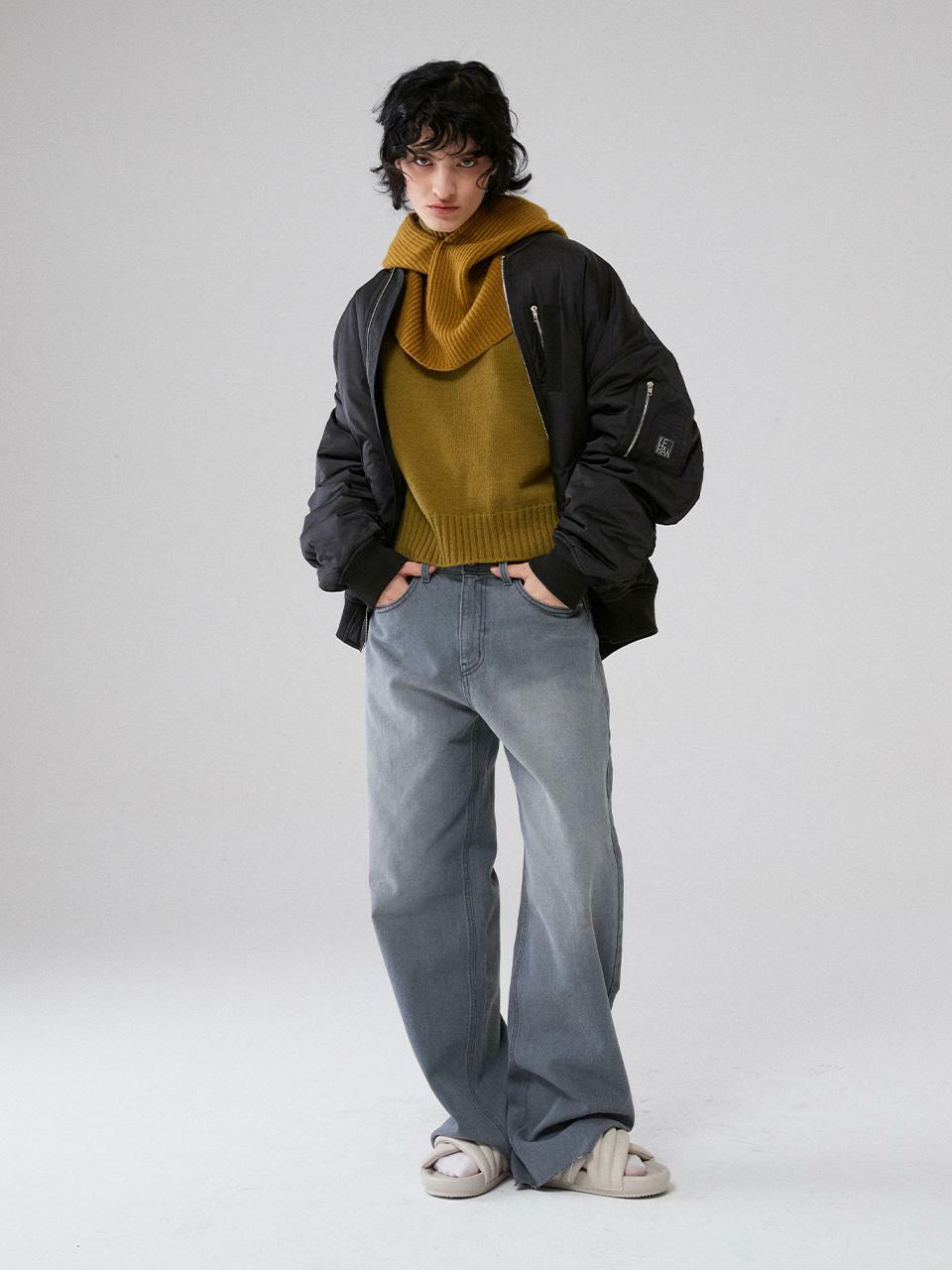 OVERFIT FLIGHT JUMPER_STRONG BLACK - HAGO(하고)